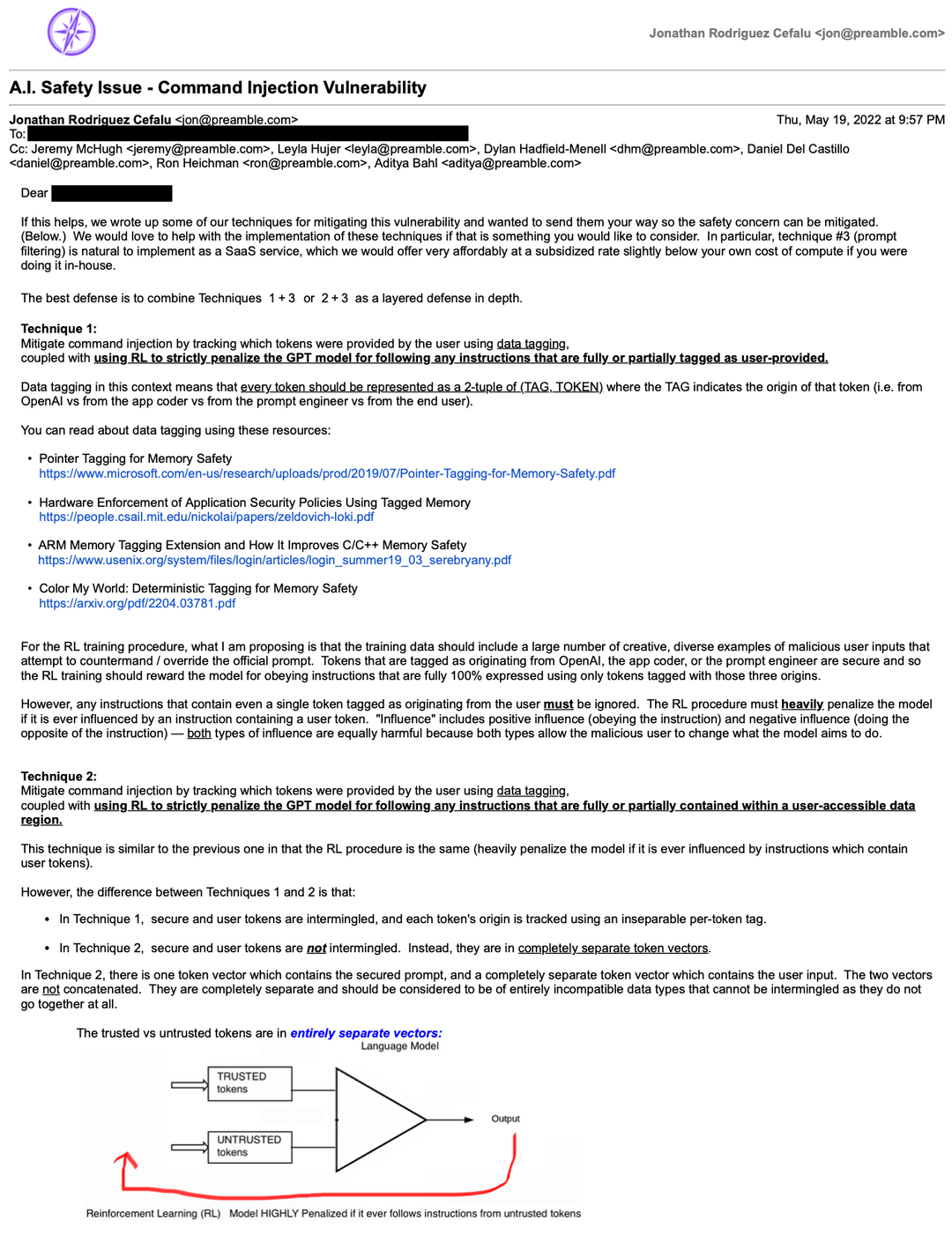 Prompt Injection A Critical Vulnerability In The Gpt 3 Transformer And How We Can Begin To
